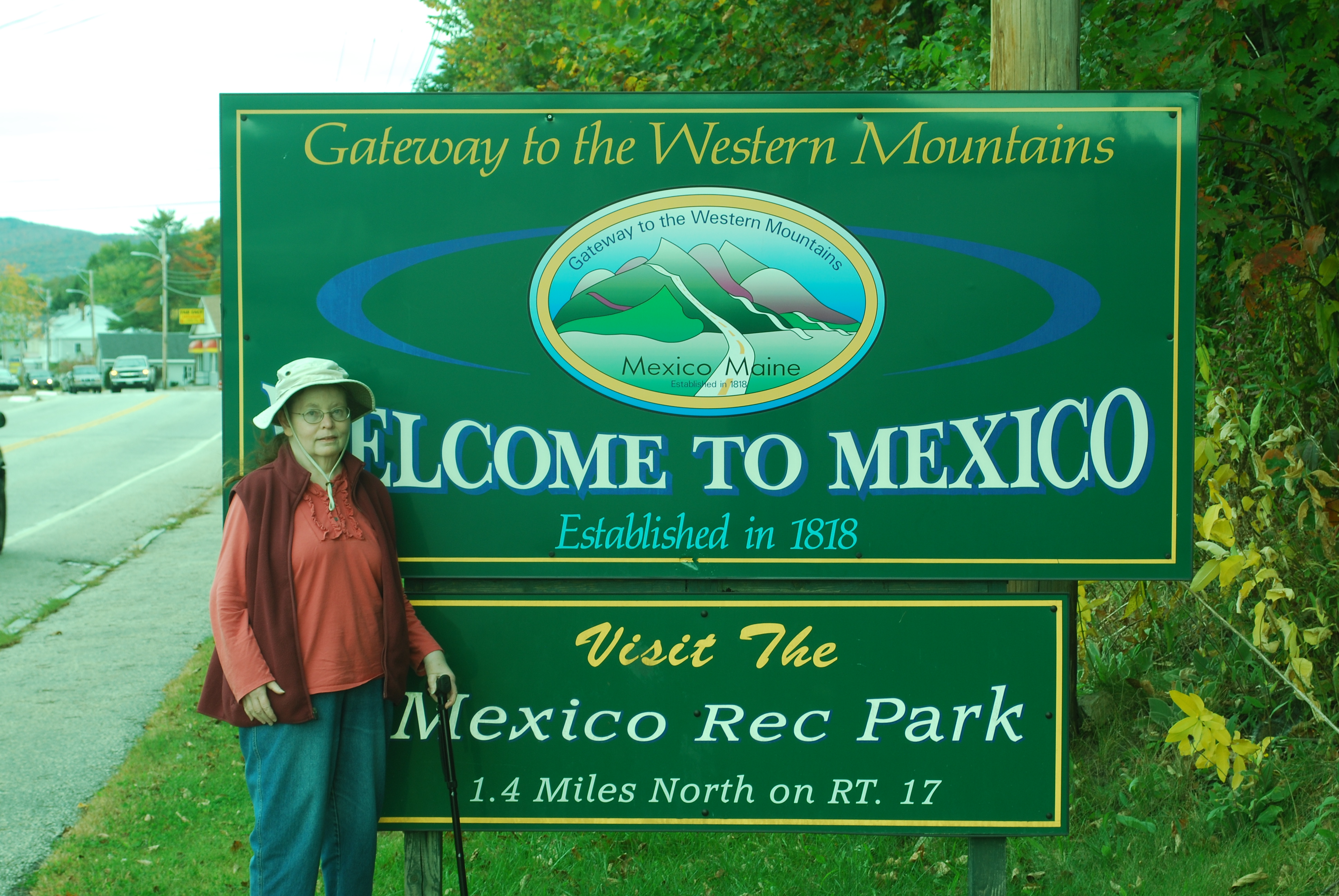 Welcome to Mexico Sign