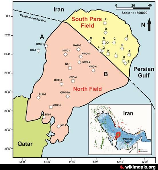South Pars/North Dome Oil & Gas Field