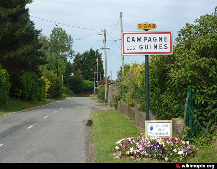 Campagne-lès-Guines | village, commune - administrative division