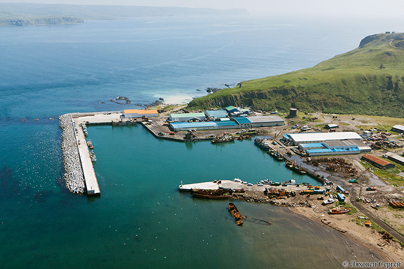 Severo-Kurilsk port - Severo-Kurilsk