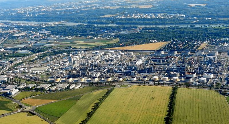 Schwechat OMV Refinery