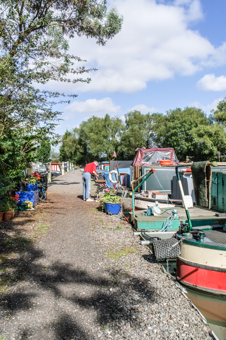 Debdale Wharf Marina moorings