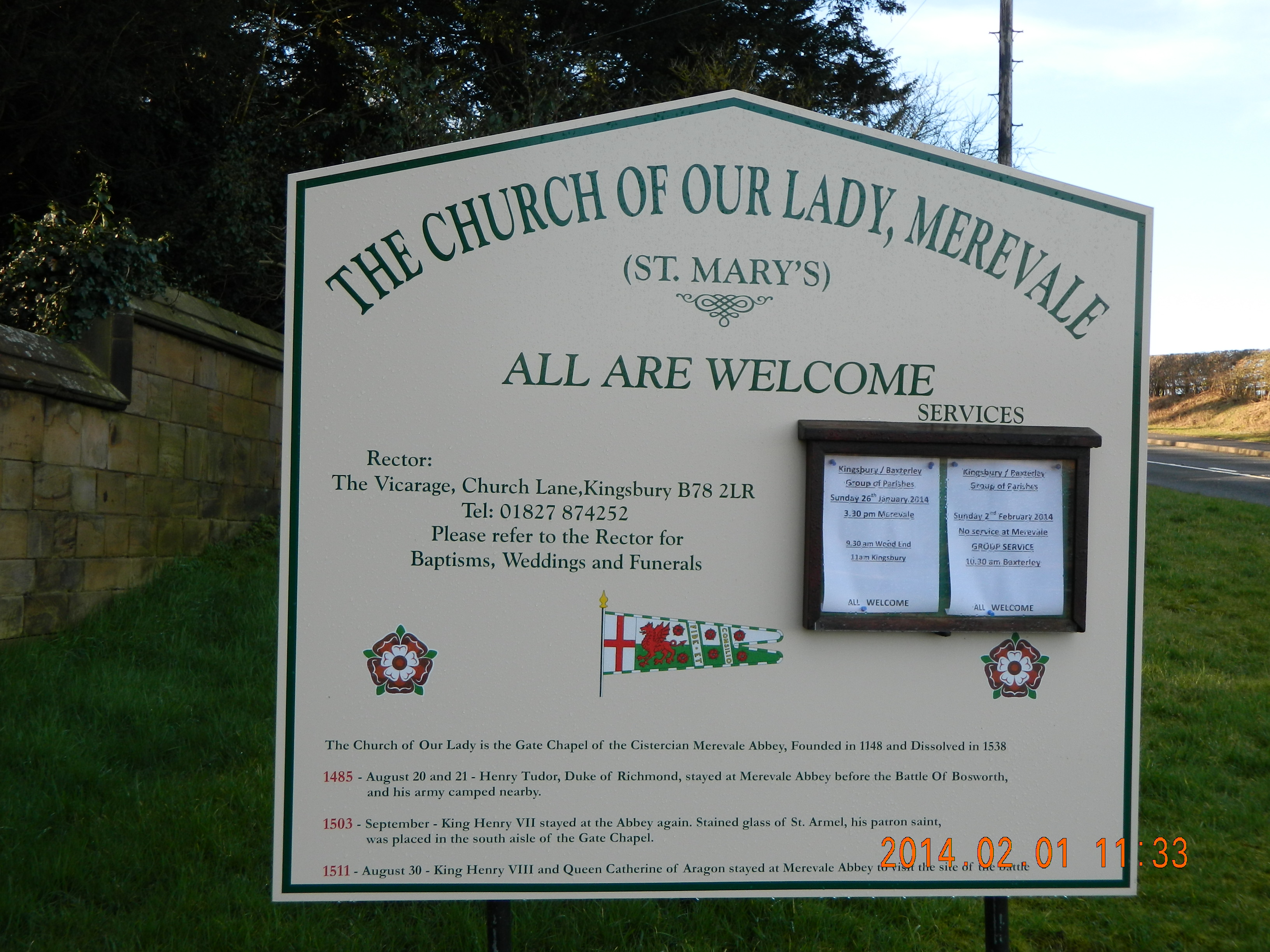 St Mary, The Church of Our Lady, Merevale - Merevale