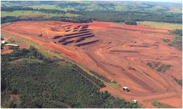 Niobium and Tantalum Mine owned by CBMM (Companhia Brasileira de ...