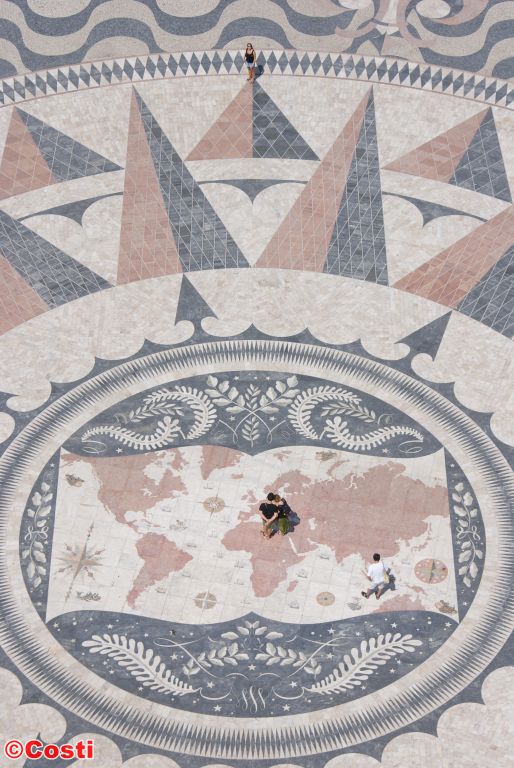 Rose des vents - Lisbonne