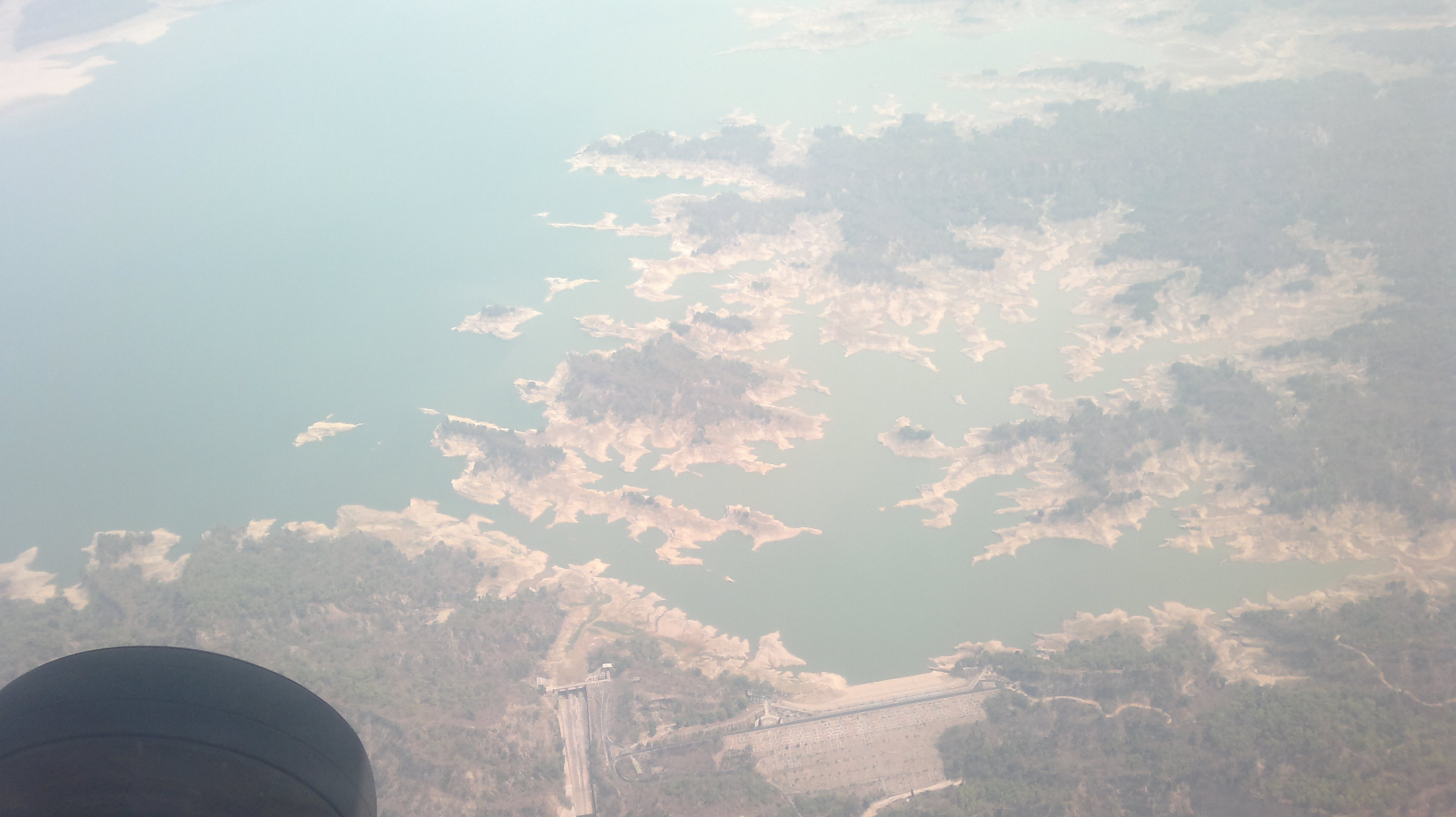 Kalagarh Dam Reservoir Lake