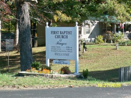 First Baptist Church of Finger - Finger, Tennessee