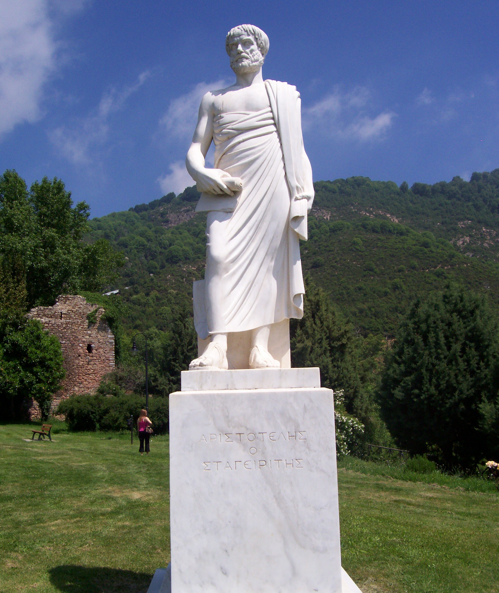 άγαλμα του Αριστοτέλη (Statue of Aristotle)