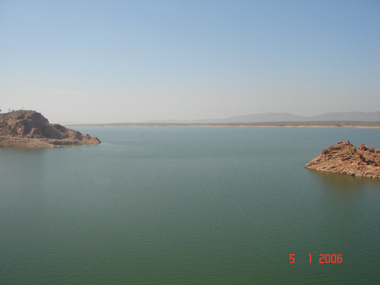 Ban-Sagar Reservoir Lake