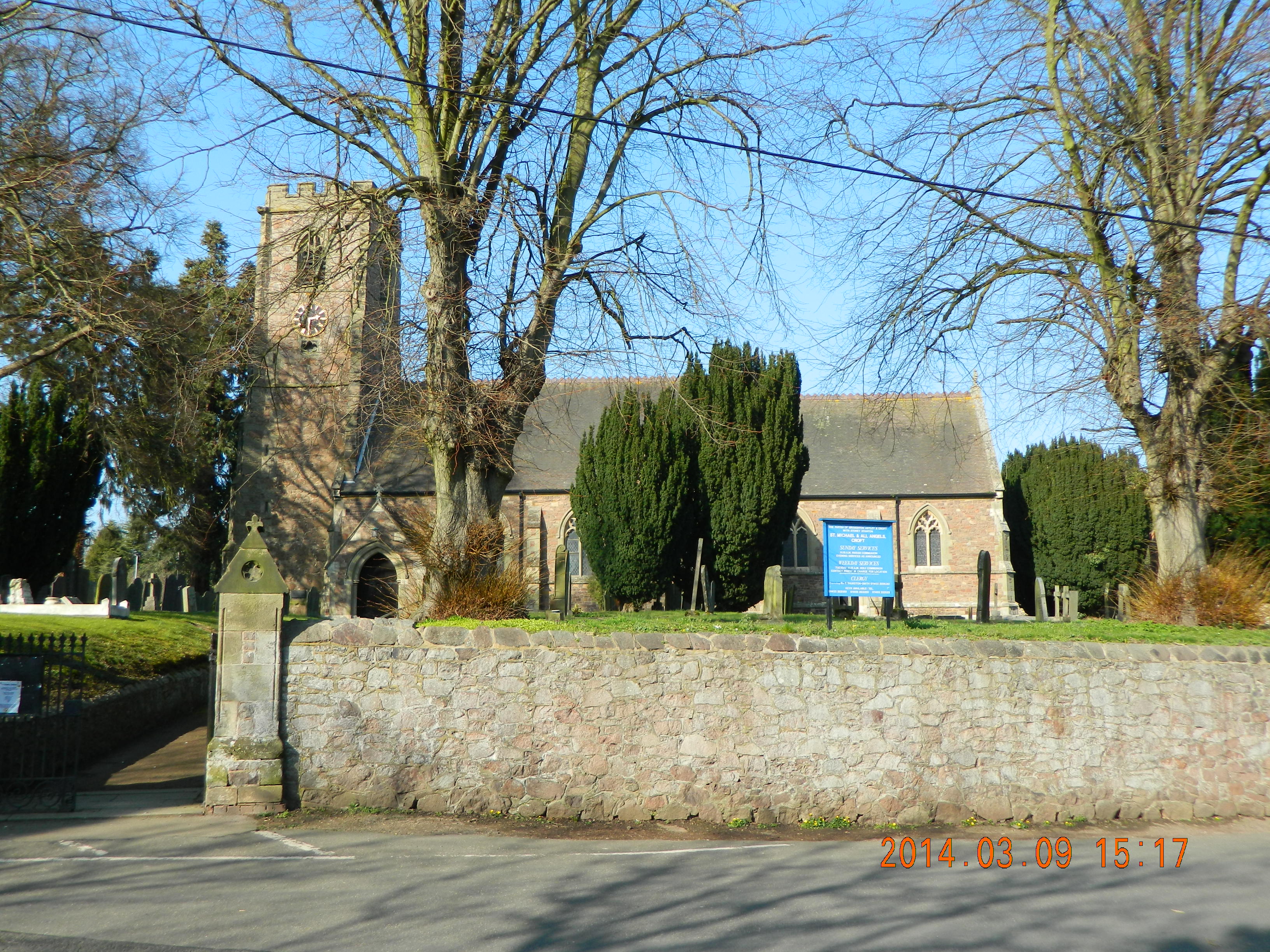 St Michael & All Angels Church, Croft - Croft