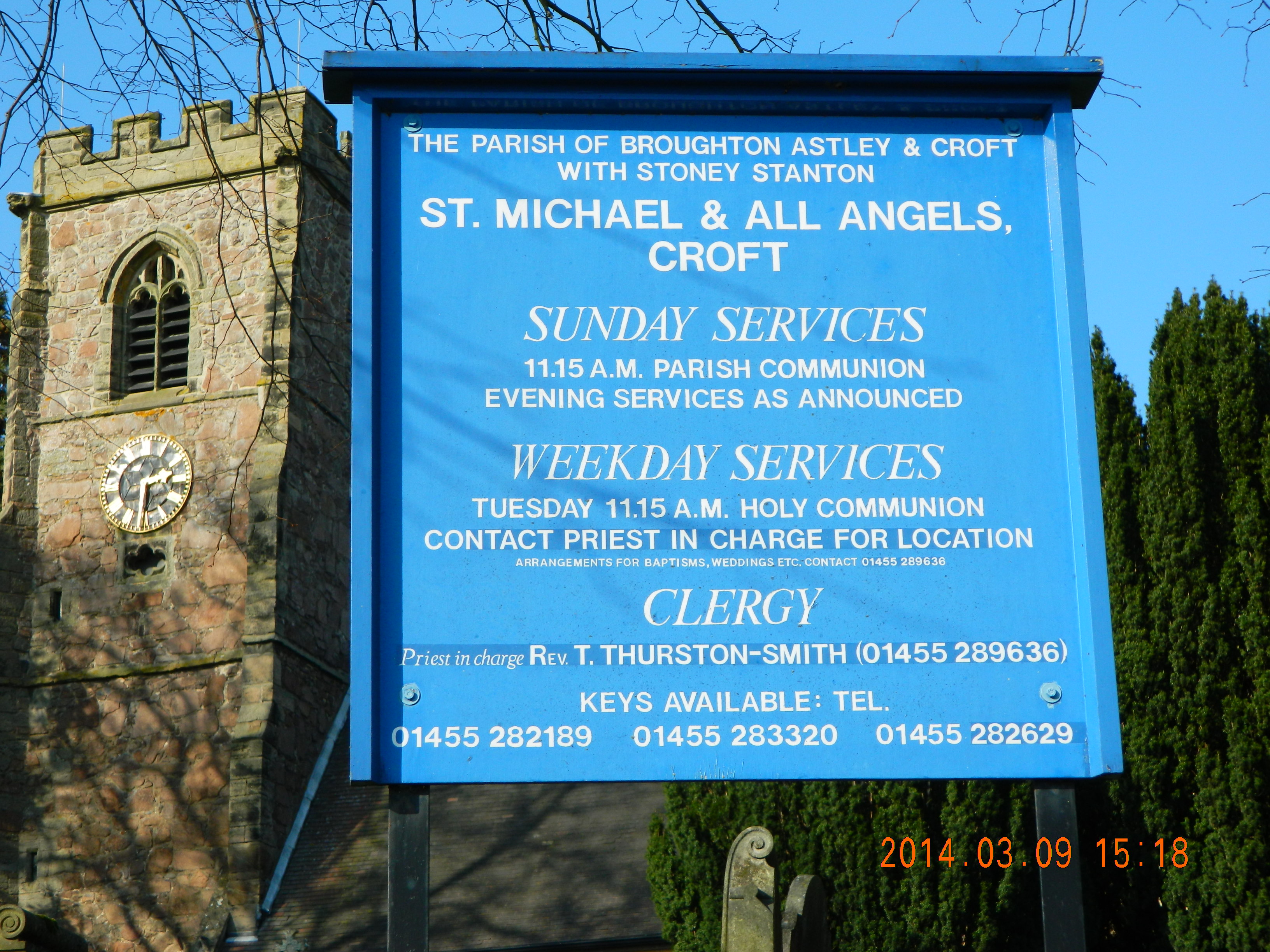St Michael & All Angels Church, Croft - Croft