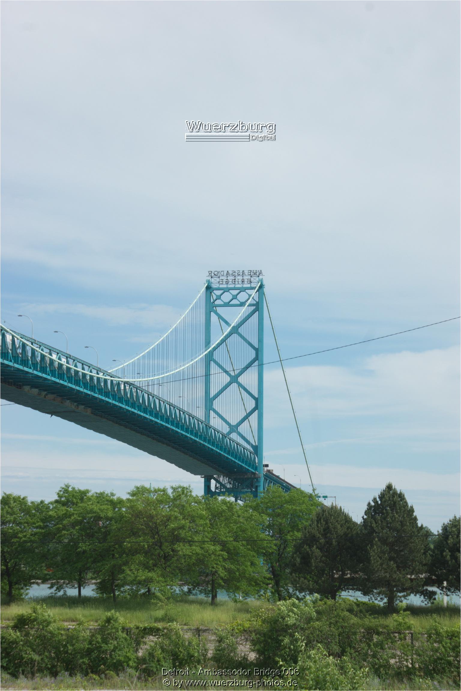 Ambassador Bridge | road bridge, toll bridge, suspension bridge