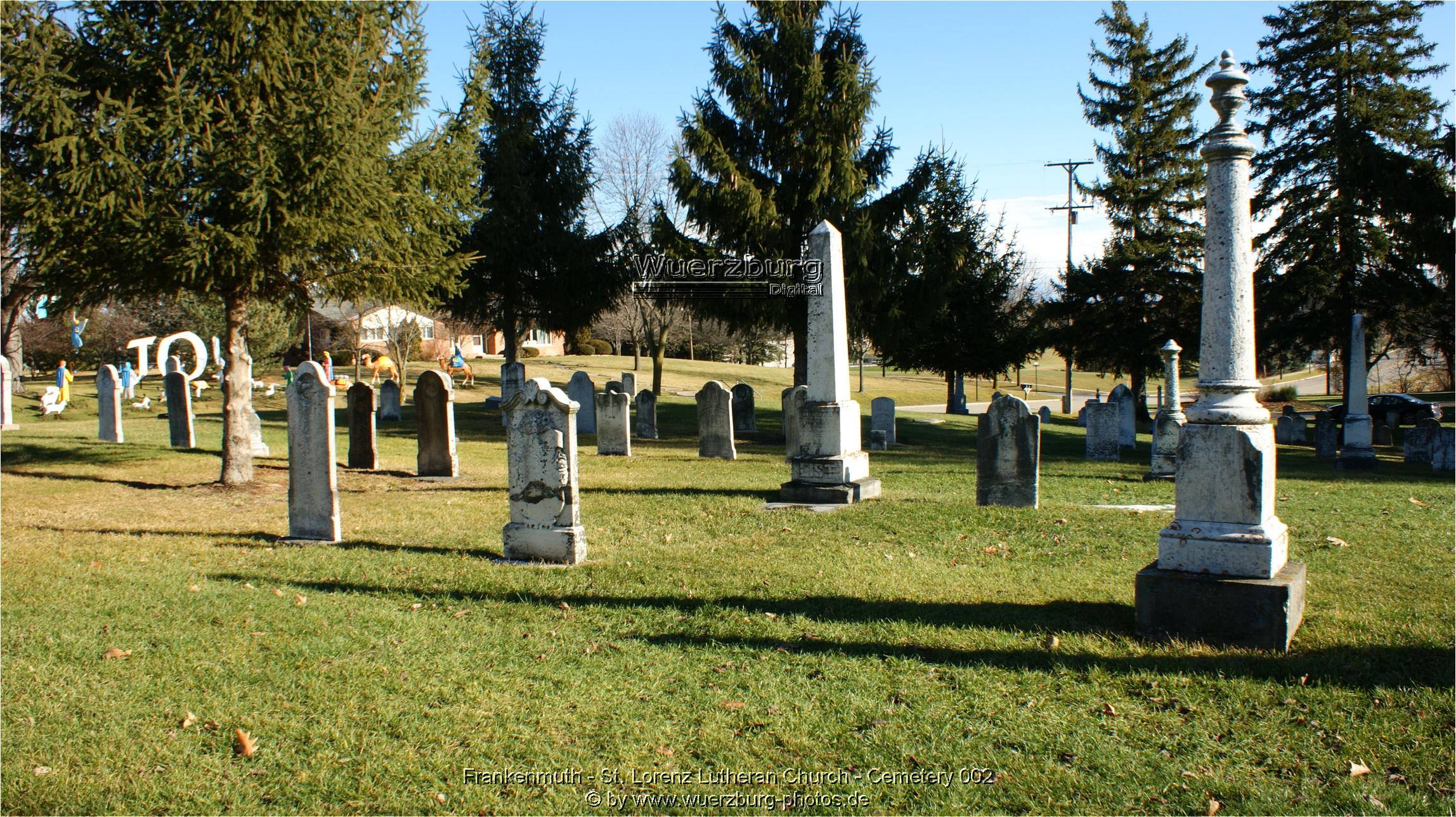 St. Lorenz Lutheran Cemetery - Frankenmuth, Michigan