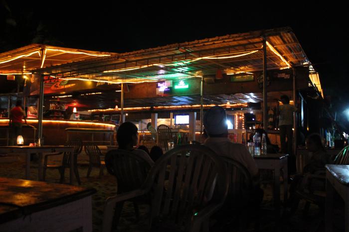 Boomerang Beach restaurant - Colva