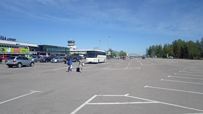 Riga Airport short term parking - P1 - Lidosta "Rīga"