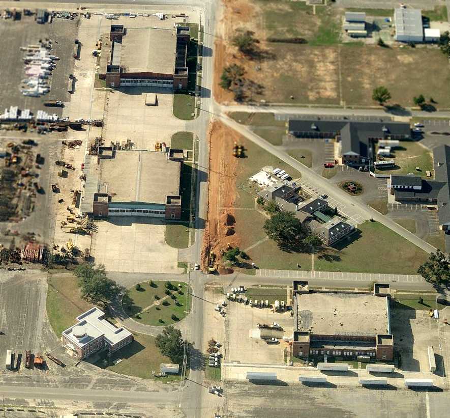 Former Naval Air Station Ellyson Field Hangars