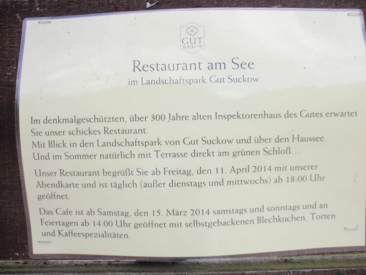 Hotel Gut Suckow - Flieth-Stegelitz - Suckow