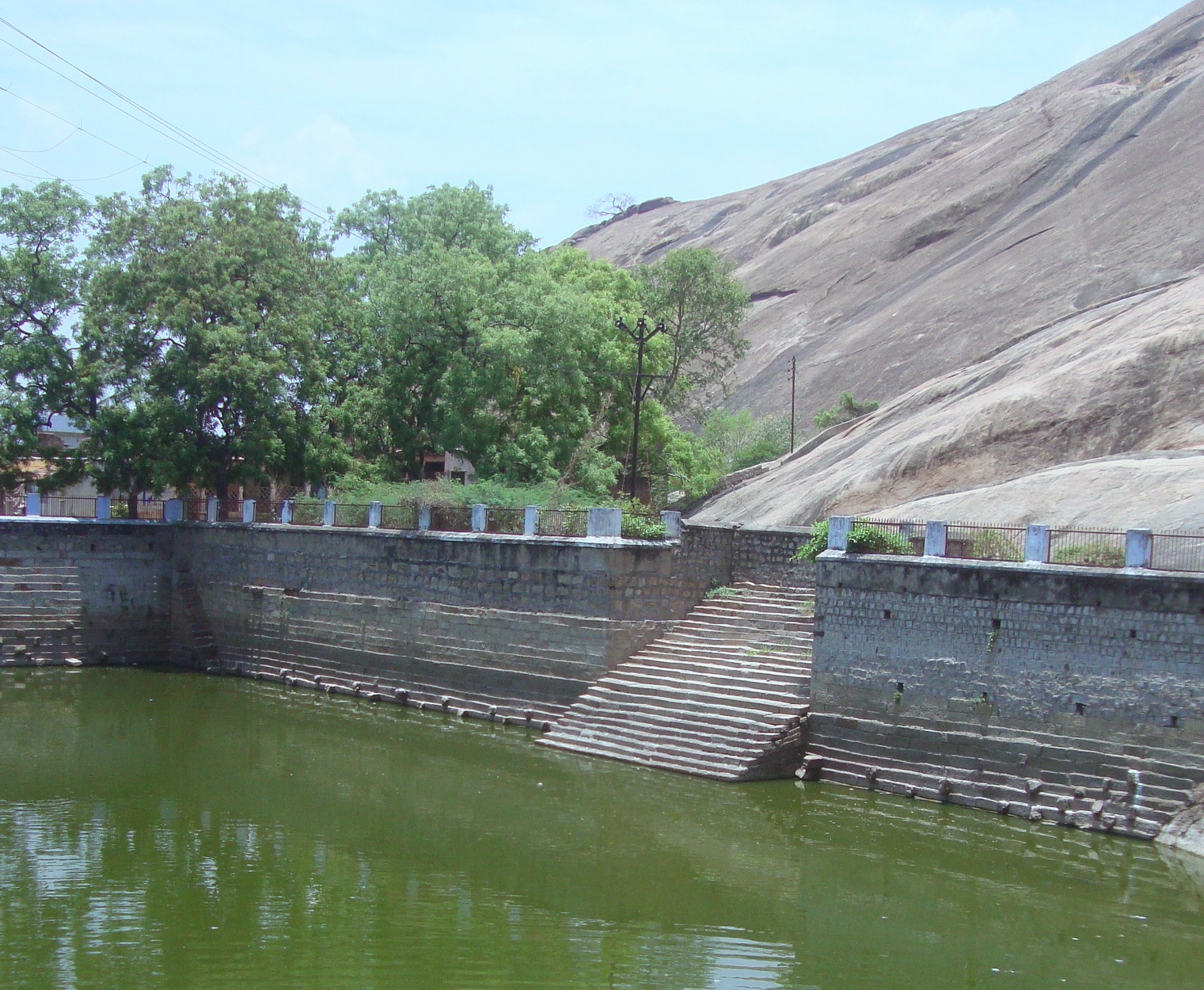 Southern Steps in Temple Pond