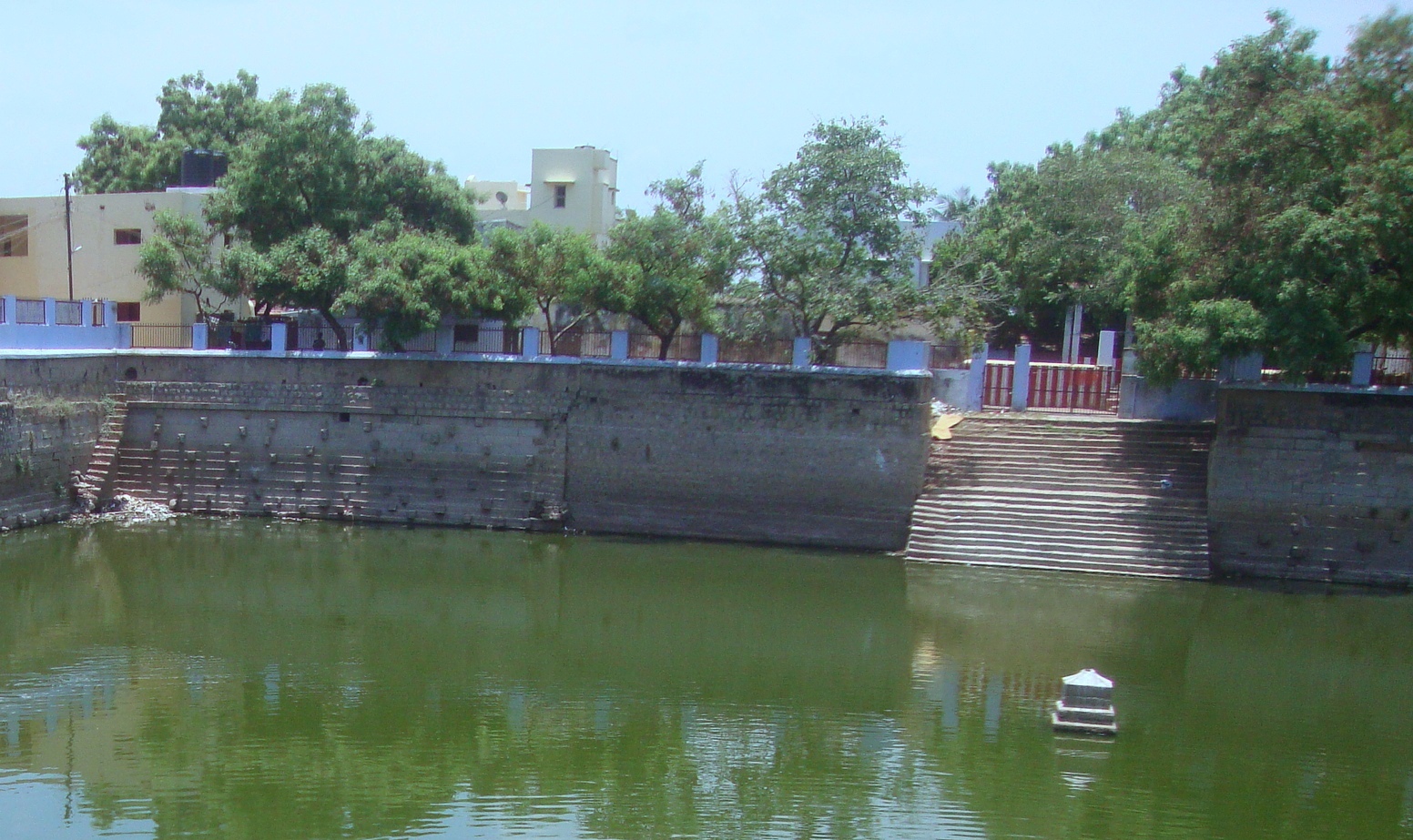 Northern Steps for Rituals at Temple Pond