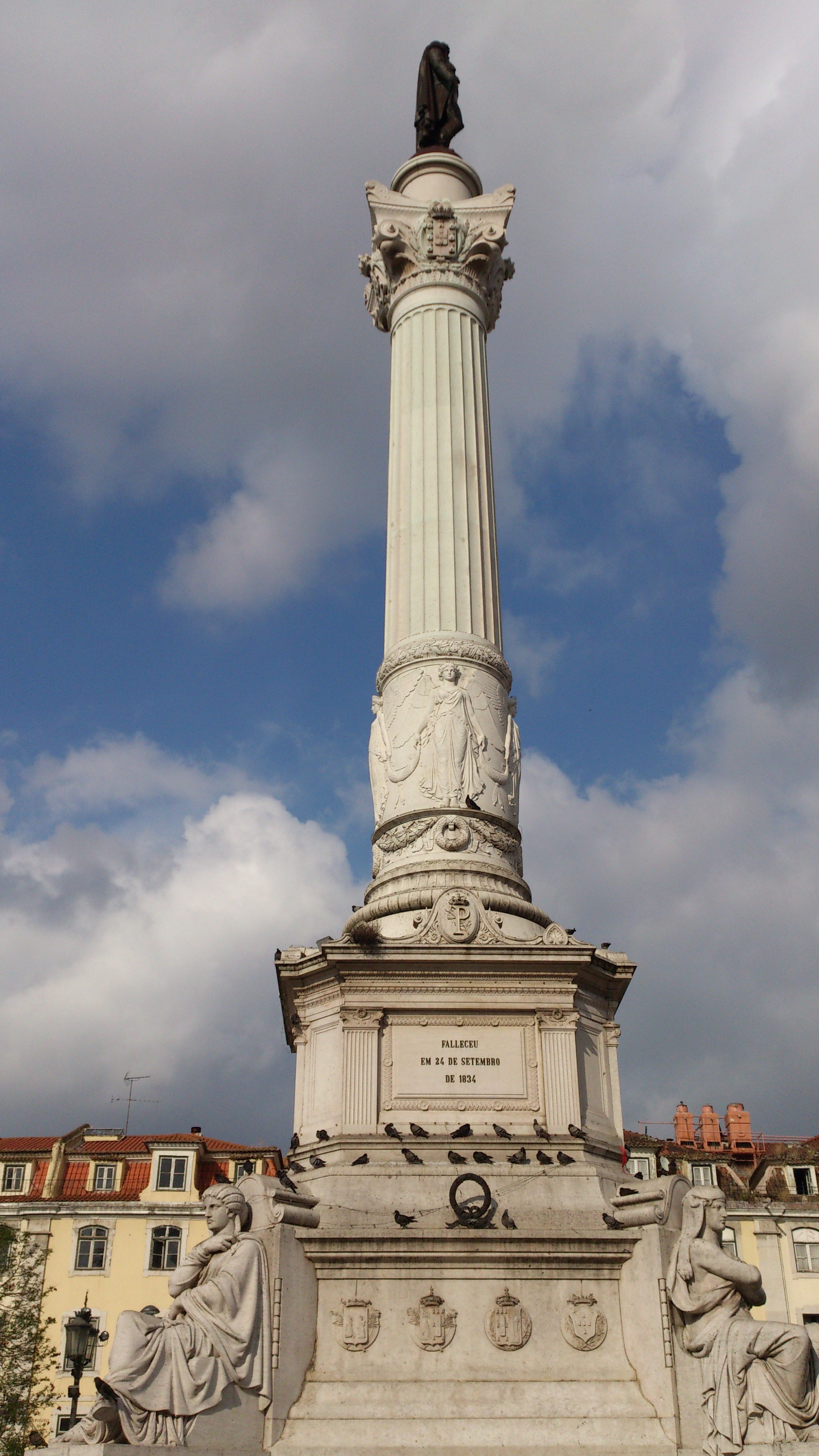 Statue de Pierre IV de Portugal - Lisbonne