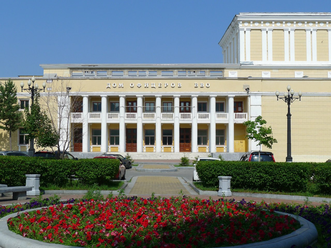 Officers club of Eastern military district - Khabarovsk