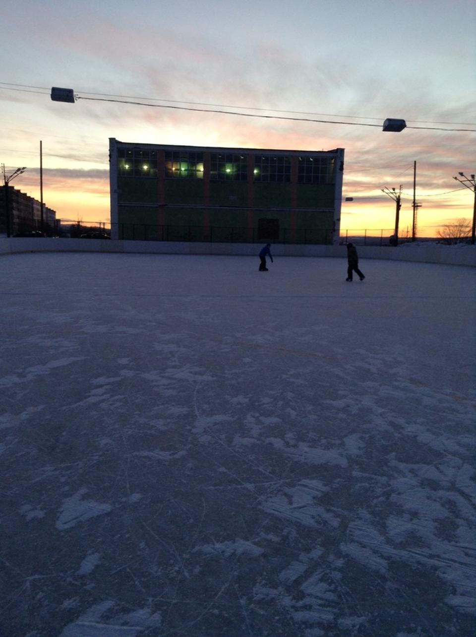 Ice-hockey field - Nikel