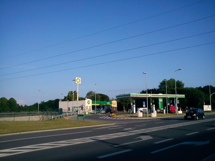 Stacja paliw BP - Pogórze