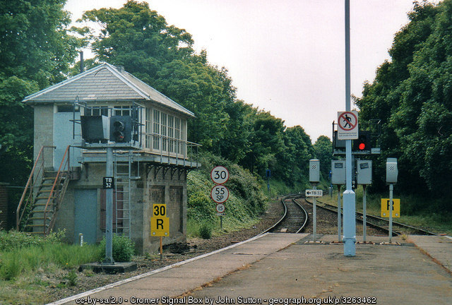 Cromer Signal box - Cromer