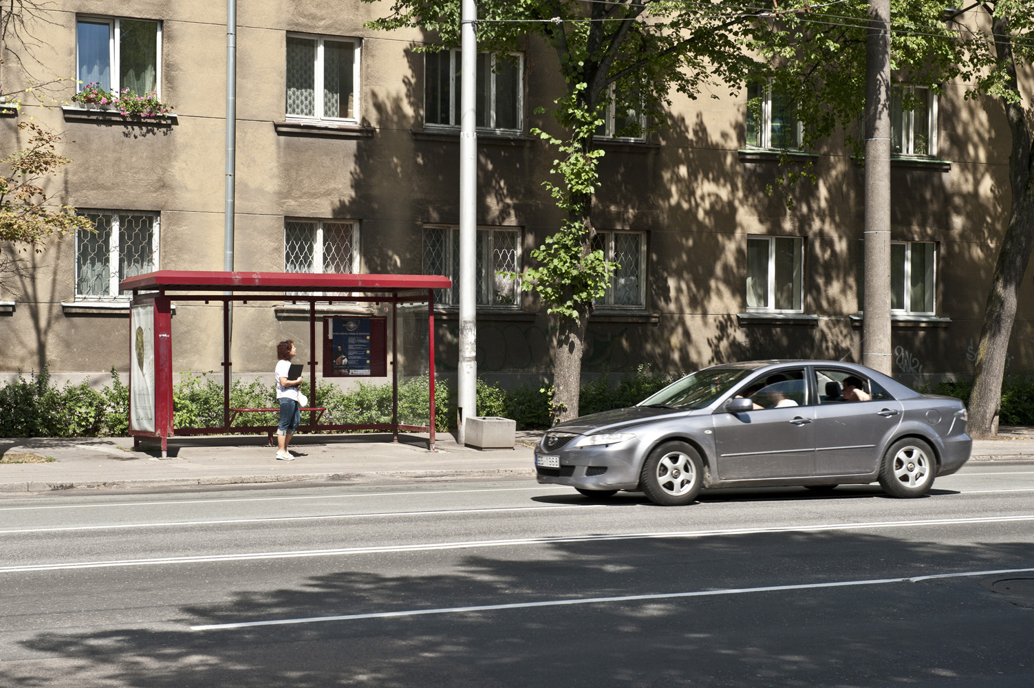 Bus/ Trolleybus stop "Bajāru iela" - Riga