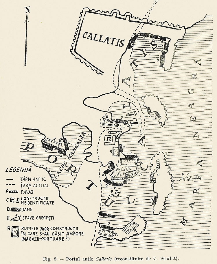 Cetatea romană tîrzie Callatis