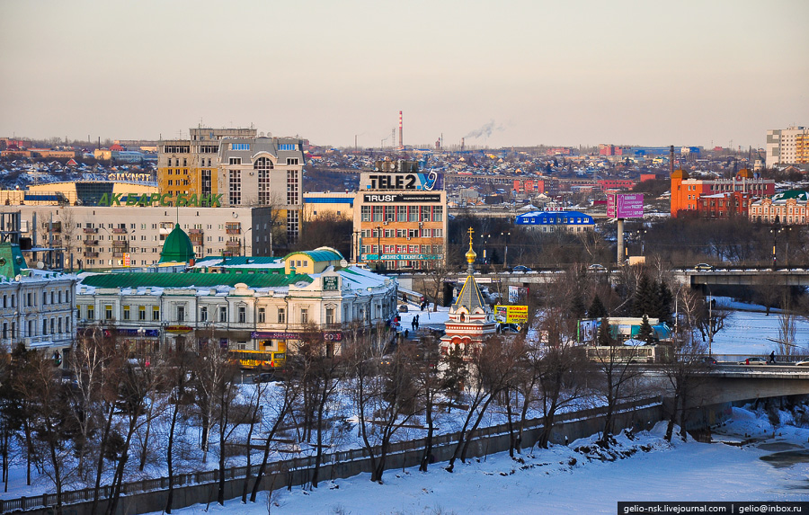 Voskresenskiy Square (Resurrection Square) - Omsk
