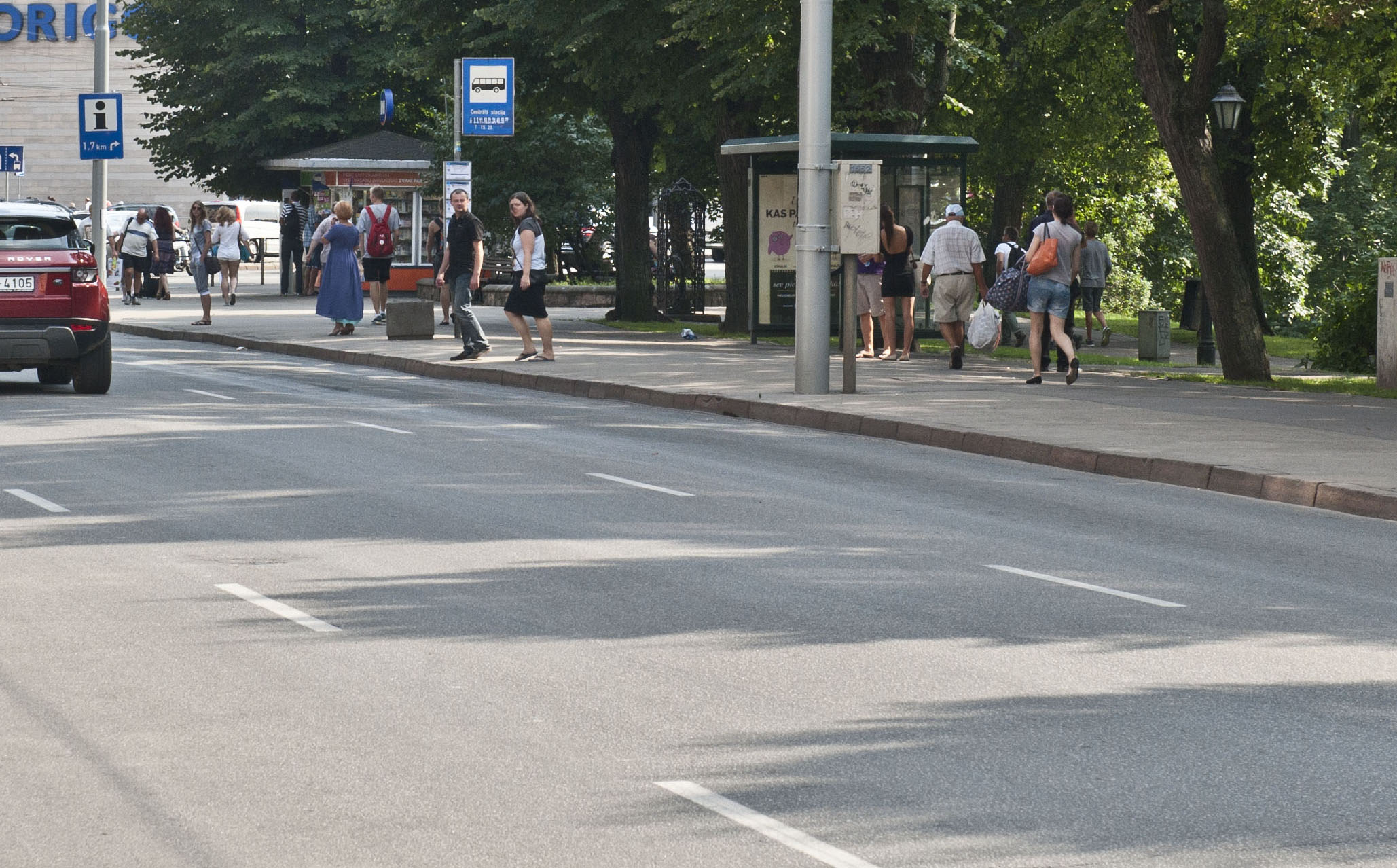 Autobusu pietura "Centrālā stacija" - Rīga