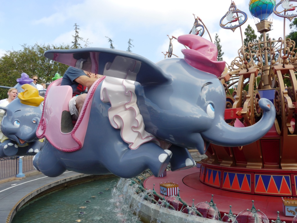 Dumbo The Flying Elephant - Anaheim, California | amusement ride