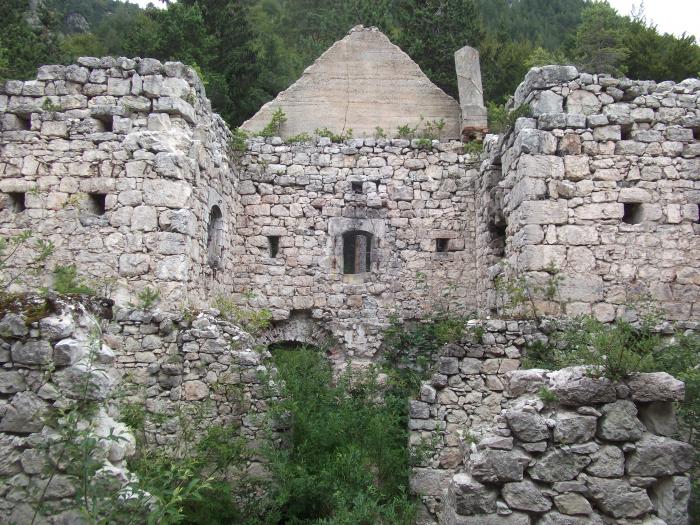 Predel, upper fortress