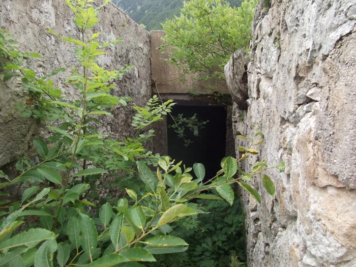 Predel, upper fortress