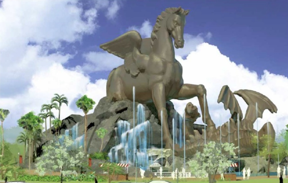 Pegasus and the Dragon - Hallandale Beach, Florida