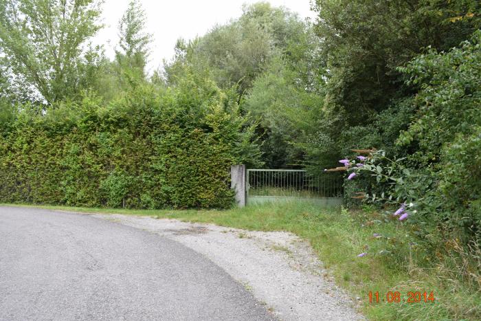 The original camp gate of KZ Gusen - Gusen