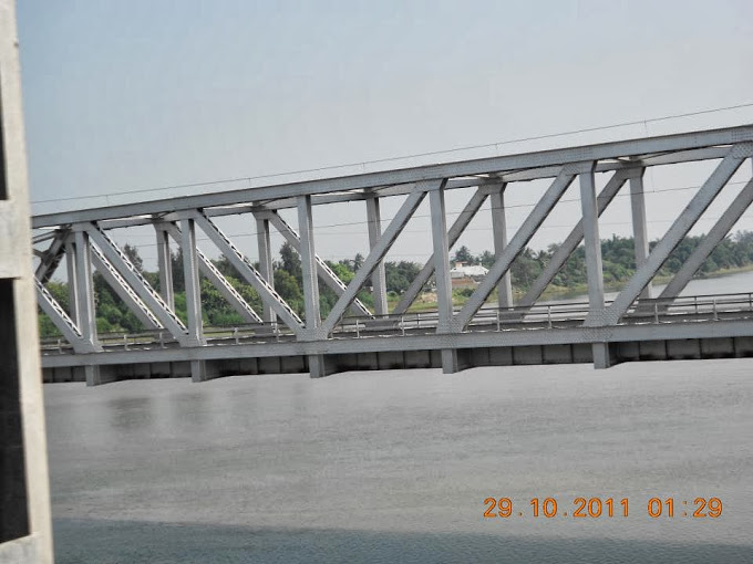 Rail Bridge over Rushikulya River