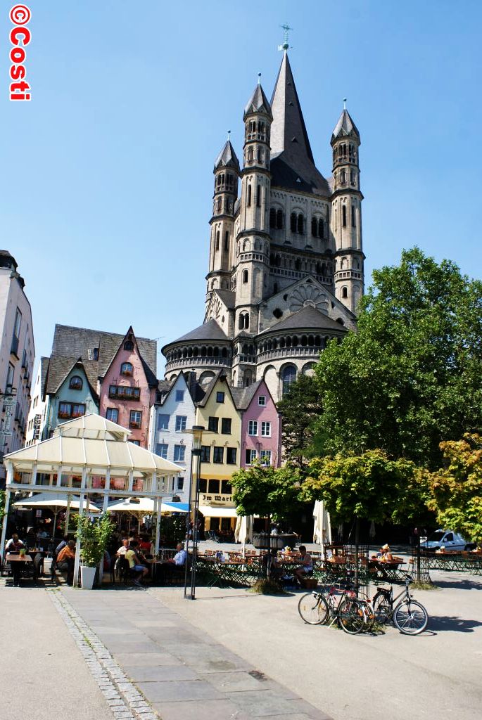 Groß St. Martin - Köln | Romanik, geschütztes Baudenkmal, Katholische ...