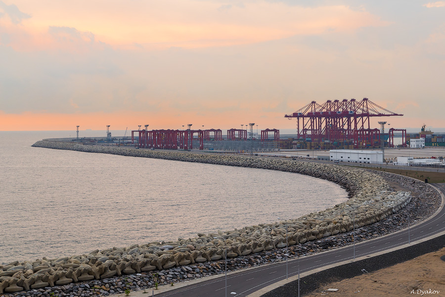 Colombo South Harbour port