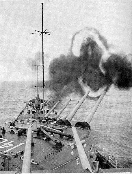 8"/55RF Mark 16 Naval Rifles & Pilot Turret