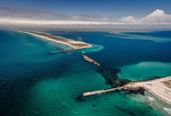 Blockship Wreck of former RFS Ochakov