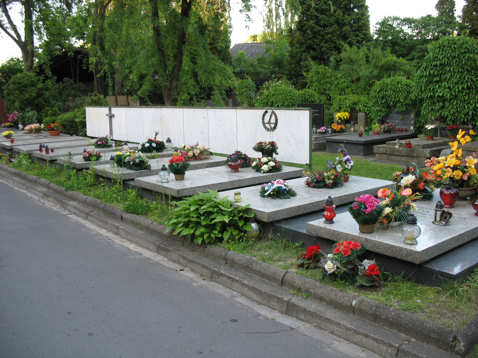 The graves of "Kopernik" screw - Warsaw