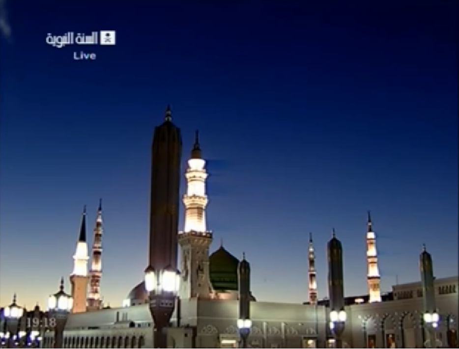 The Green Dome of the Prophet Muhammad (PBUH) - Medina