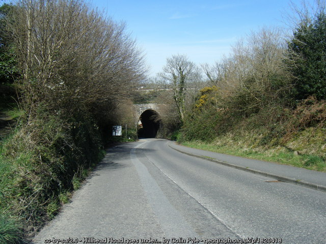 Railway Bridge over Hillhead Road - Penryn