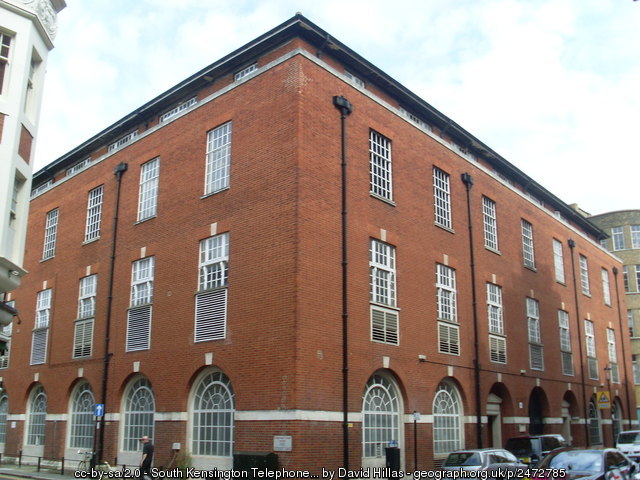 South Kensington Telephone Exchange - London