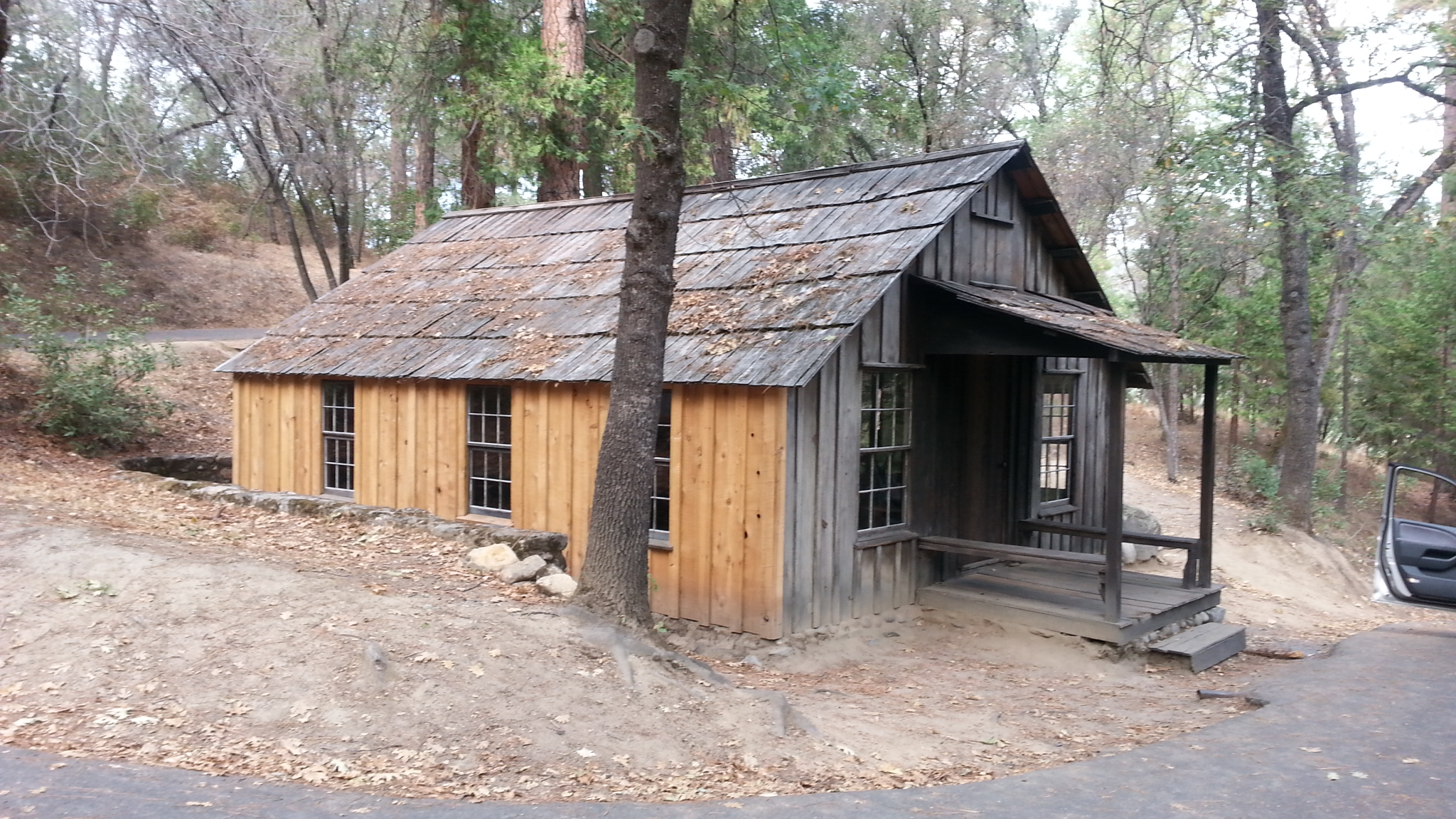 George Marshall's last cabin (replica)