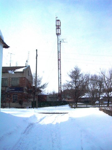 MegaFon PJSC’s cellular communication mast - Okhotsk