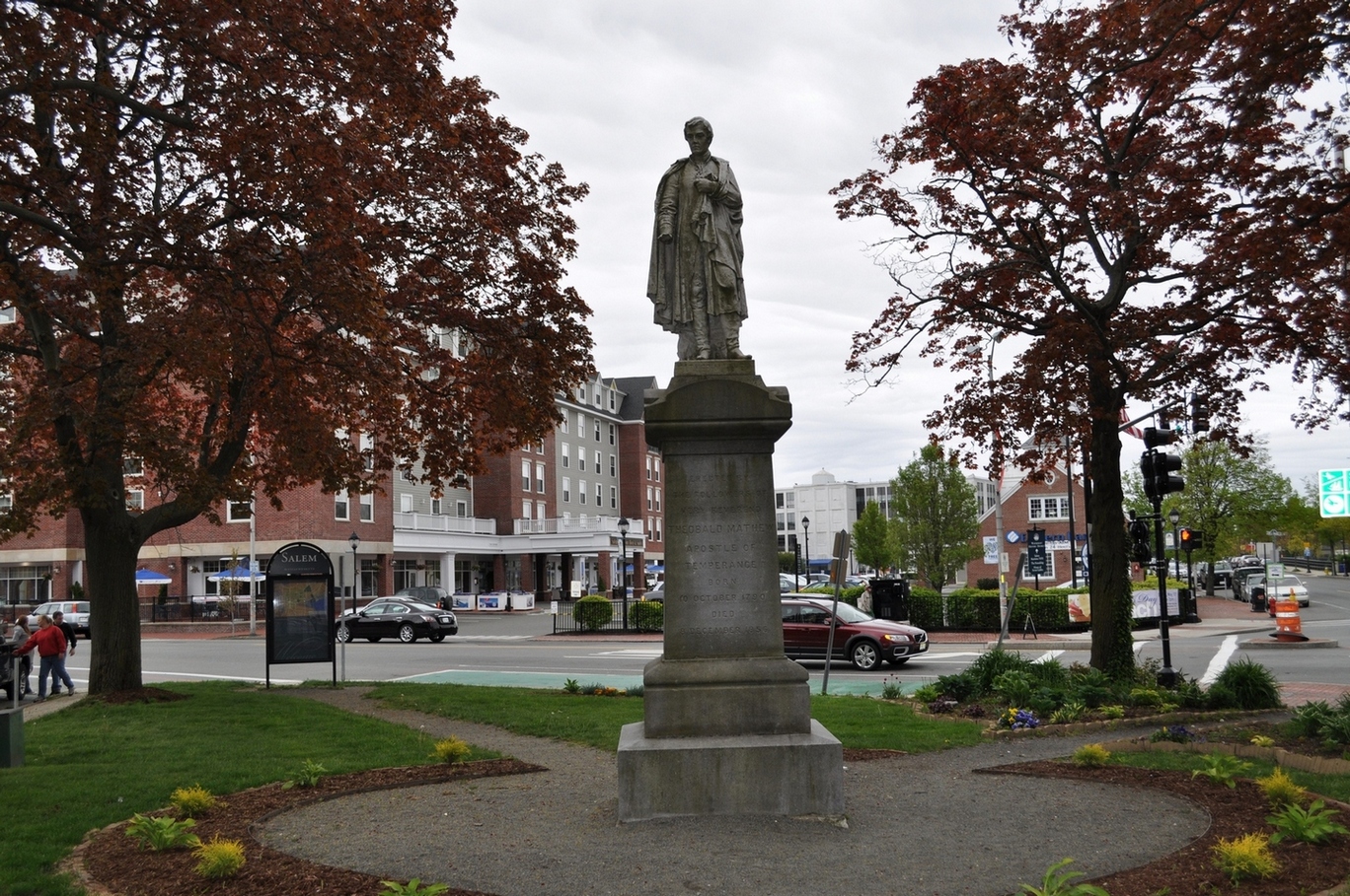 Statue of Theobald Mathew - Salem, Massachusetts