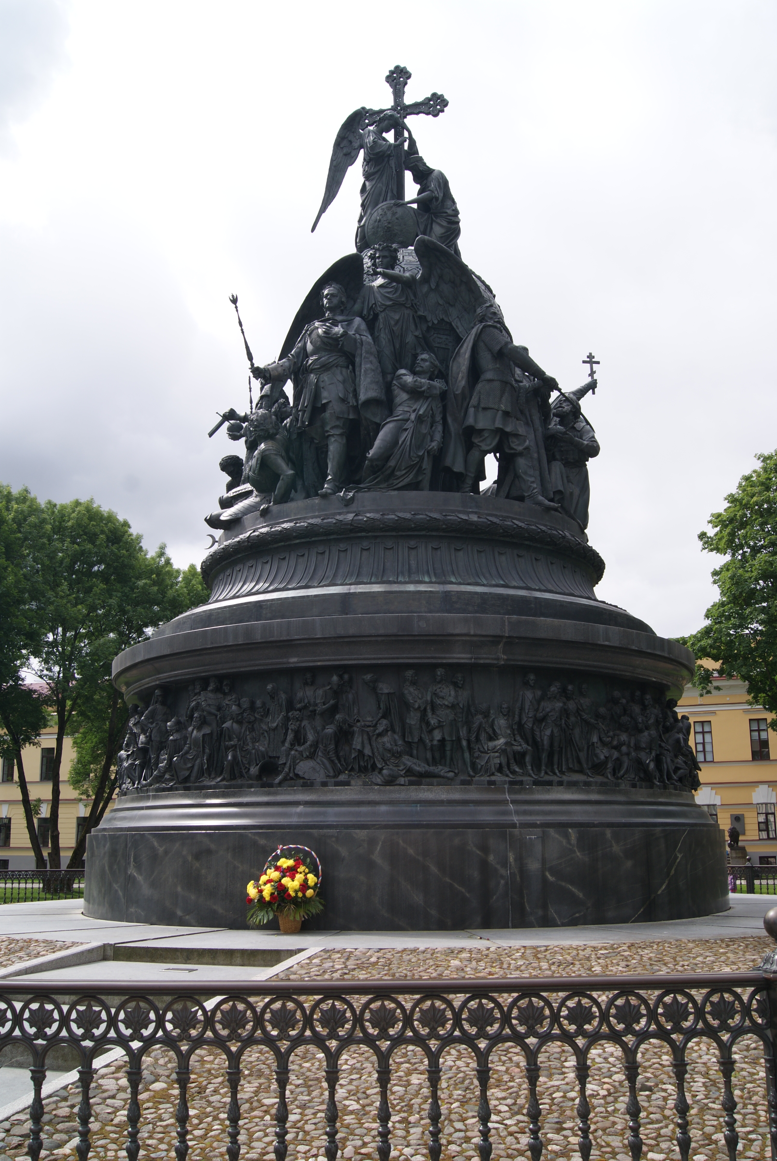 the Millennium of Russia monument - Veliky Novgorod | interesting place ...